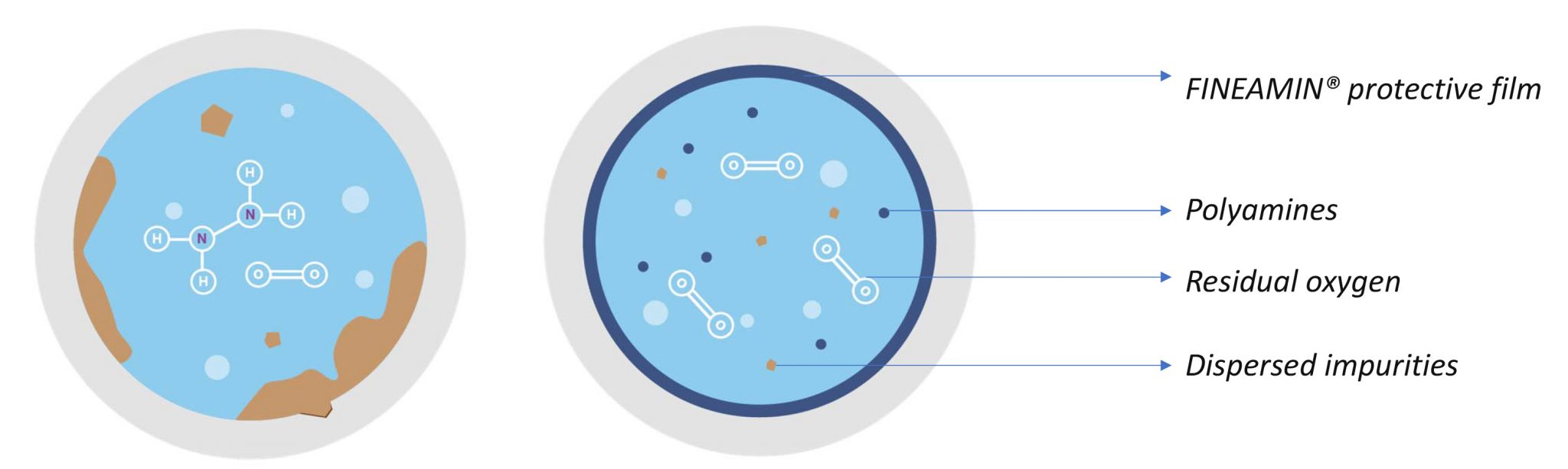 Filming Amines for Water Treatment